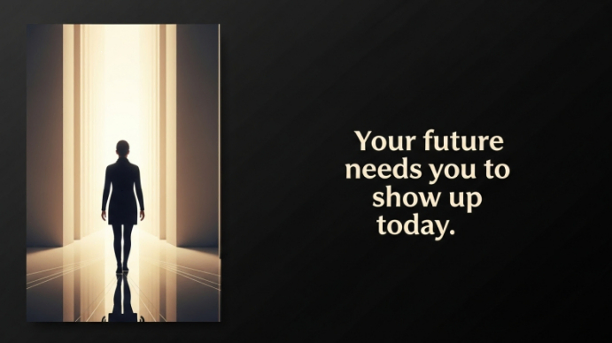 Black Motivation Digital Display Template | PosterMyWall