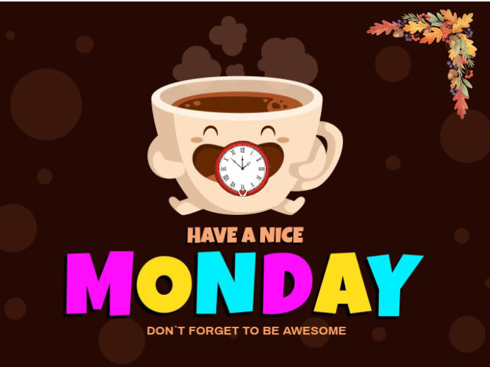 Black Motivational Monday Yard Sign Template | PosterMyWall