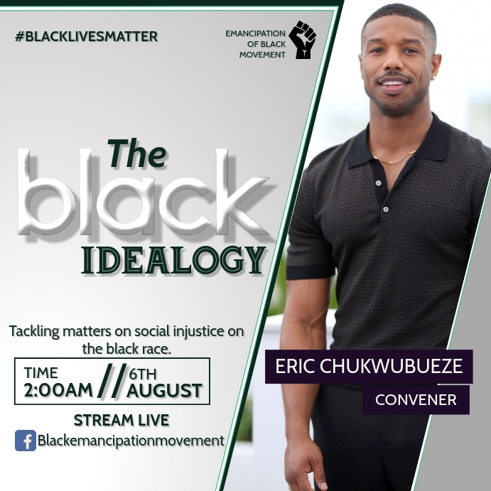 Black movement flyer Template | PosterMyWall