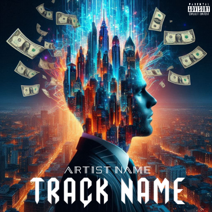 Black Music Album Cover Album Cover Template | PosterMyWall