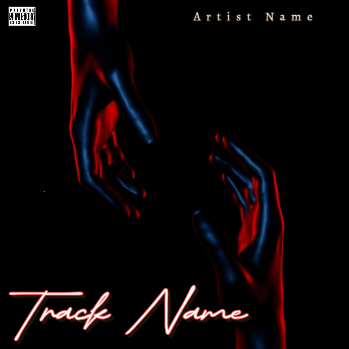 Black Music Album Cover Album Cover Template | PosterMyWall