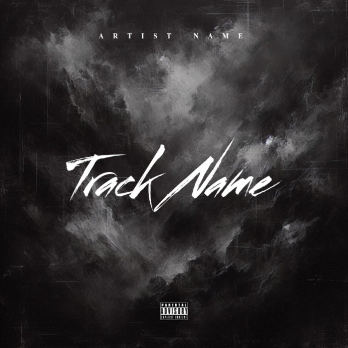 Black Music Album Cover Album Cover Template | PosterMyWall