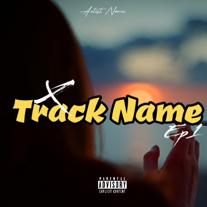 Black Music Album Cover Album Cover Template | PosterMyWall