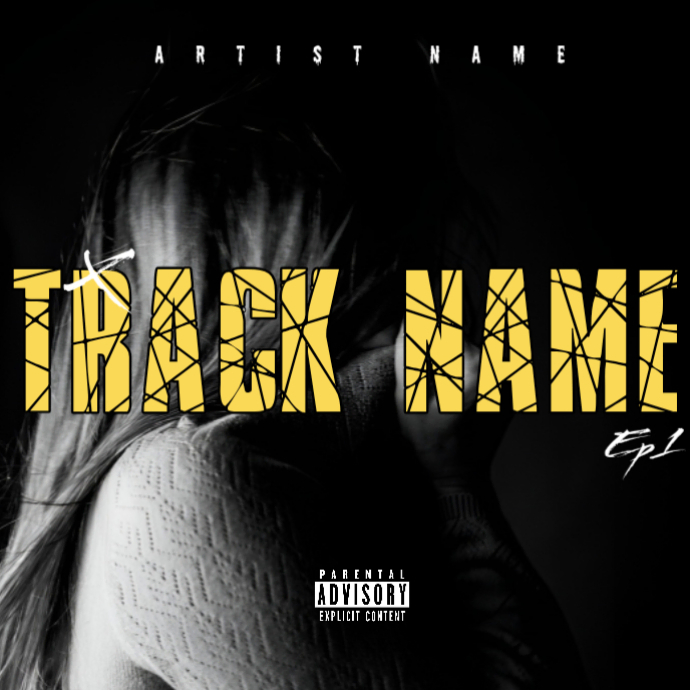 Black Music Album Cover Album Cover Template | PosterMyWall