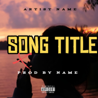 Black Music Album Cover Album Cover Template | PosterMyWall