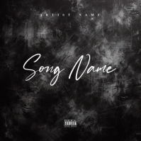 Black Music Album Cover Album Cover Template | PosterMyWall