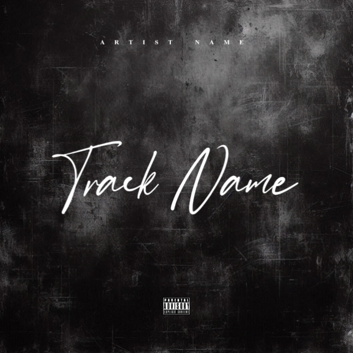 Black Music Album Cover Album Cover Template | PosterMyWall