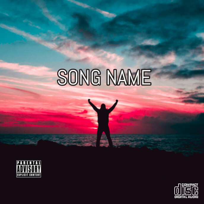 Black Music Song Album Cover Album Cover Template | PosterMyWall