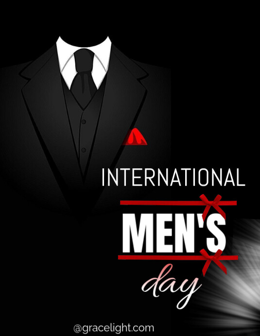 Copy of Black National Men's Day Flyer (us Letter) | PosterMyWall