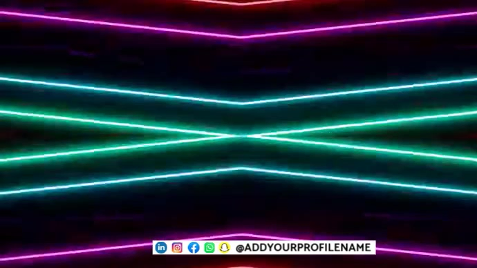 Black Neon Digital Display Digital Display Video Template | PosterMyWall