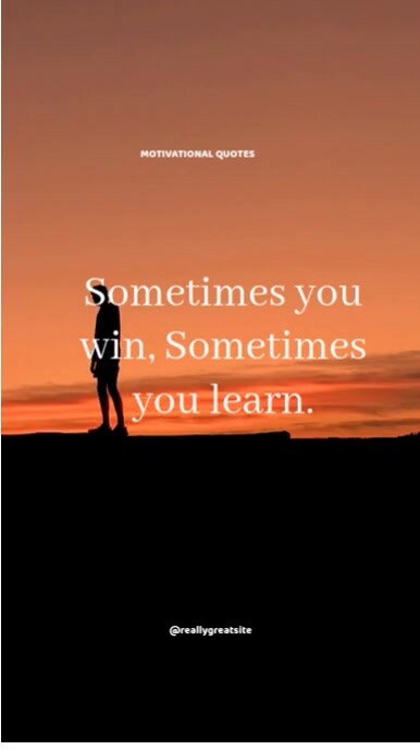 Copy of Black Neon Motivation Quotes Video Instagram Reel | PosterMyWall