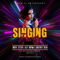 5.21K+ Free Templates for 'Singing template' | PosterMyWall