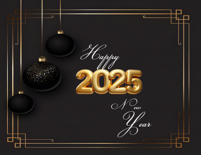Black New Year Countdown Template, Countdown Template, Countdown Poster ...