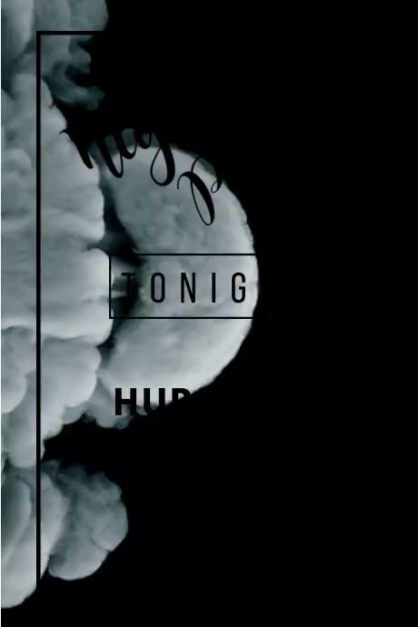 Modèle Black Night Club Party Poster | PosterMyWall