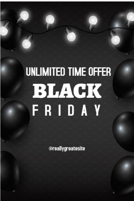 Black November Template | PosterMyWall