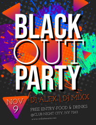 NIGHT PARTY FLYER Template | PosterMyWall