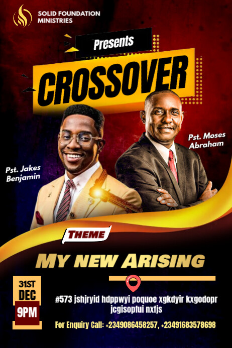 Copy of Black Pastel Cross Overnight Poster | PosterMyWall