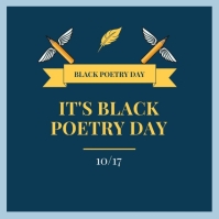 black poetry day Template | PosterMyWall