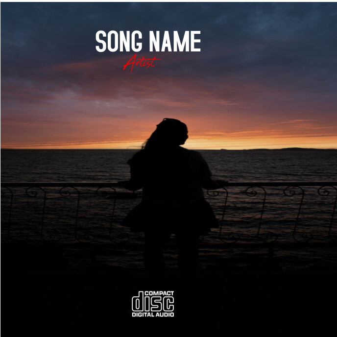 Plantilla de Black Primary Topic Album Cover | PosterMyWall