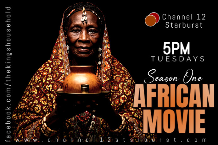 Copy of Black Professional African Movie Poster | PosterMyWall