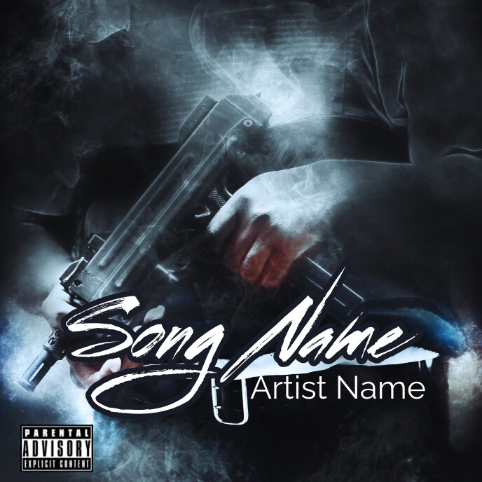 Plantilla de Black Professional Album Cover Design Album C | PosterMyWall