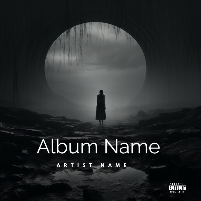 Plantilla de Black Professional Album Cover Design | PosterMyWall