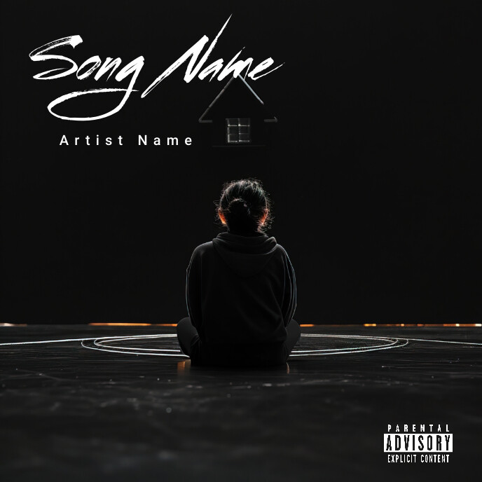 Modèle Black Professional Album Cover Design | PosterMyWall