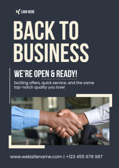 Black Professional Back To Business — Grand Reopening Announcement ...