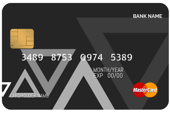 Black Professional Bank Credit Debit Atm Card Poster Template ...