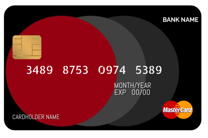 Modèle Black Professional Bank Credit Debit Atm Card Poster | PosterMyWall