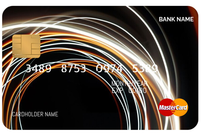 Black Professional Bank Credit Debit Atm Card Poster Template ...