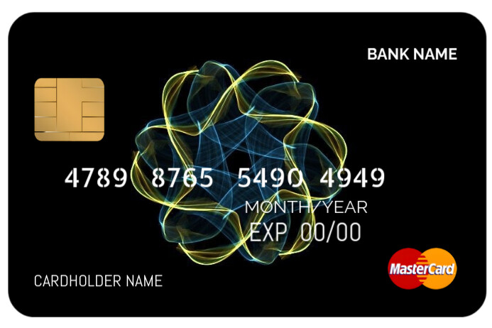 Black Professional Bank Credit Debit Atm Card Poster Template ...