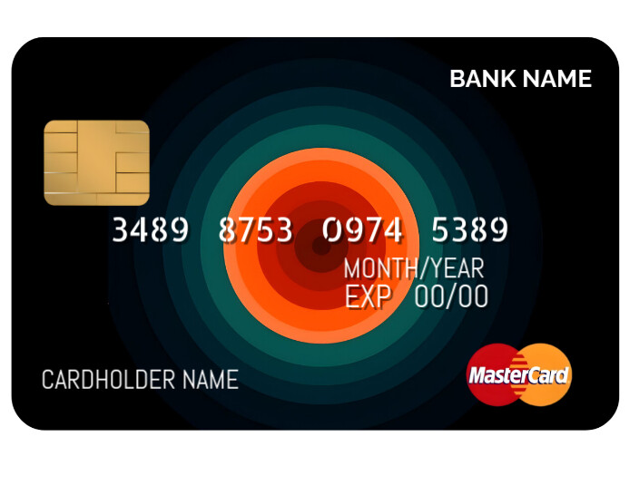 Black Professional Bank Credit Debit Atm Card Flyer (us Letter ...