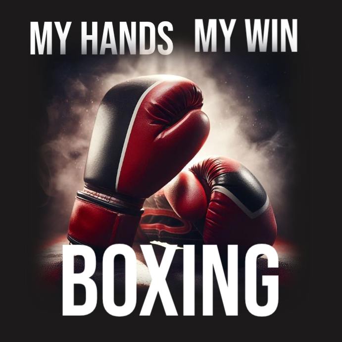 Black Professional Battle Of The Hands Instagram Post Template ...