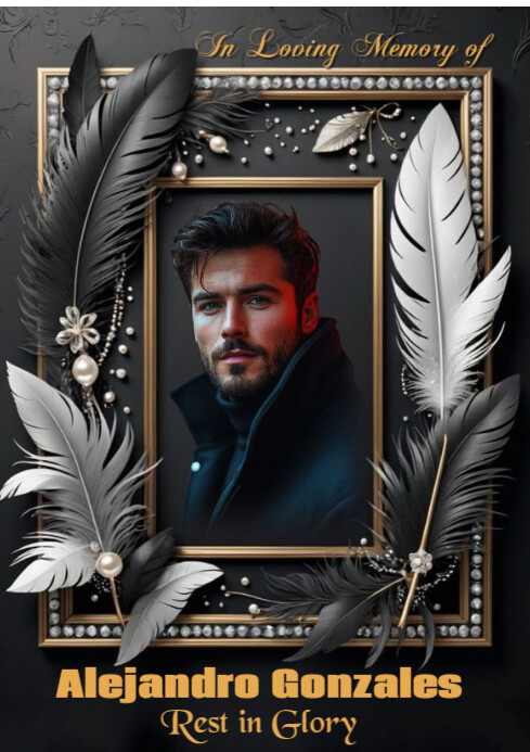 Black Professional Best Funeral Portrait Design A4 Template | PosterMyWall