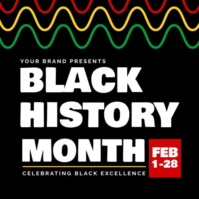 Black Professional Black History Month Instagram Post Template ...