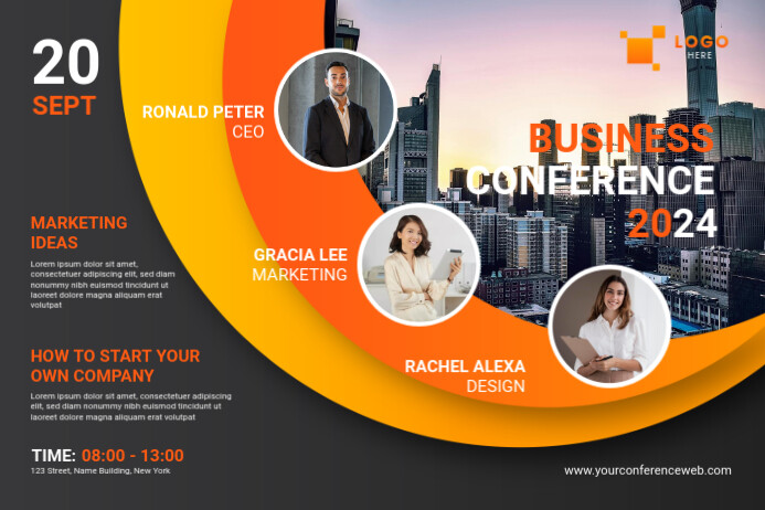 Black Professional Business Conference 2024 E Template | PosterMyWall