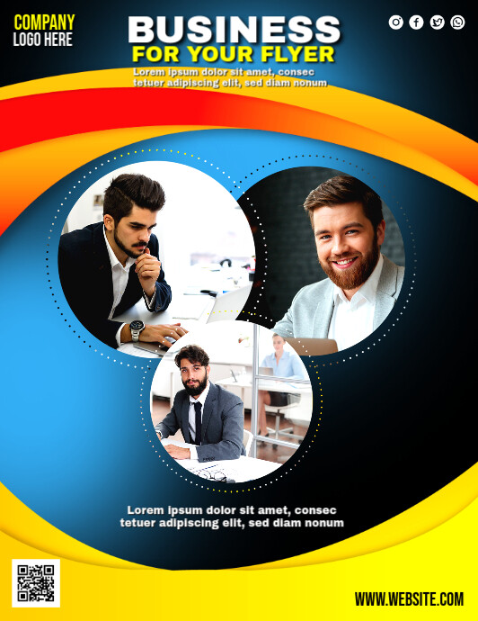 Copy of Black Professional Business Flyer (us Letter) | PosterMyWall