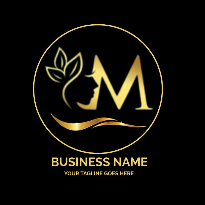 Black Professional Business Logo Template | PosterMyWall