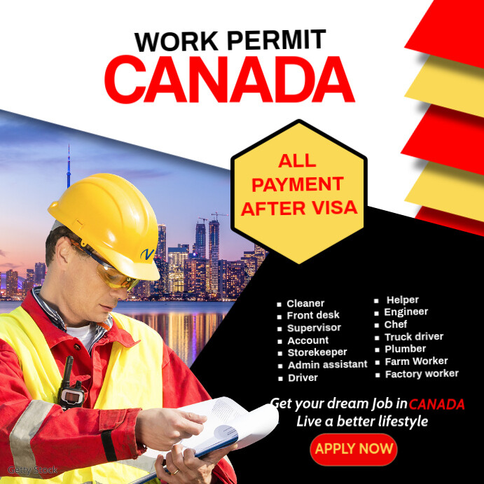 Copy of Black Professional Canada Work Permit Instagram Post | PosterMyWall