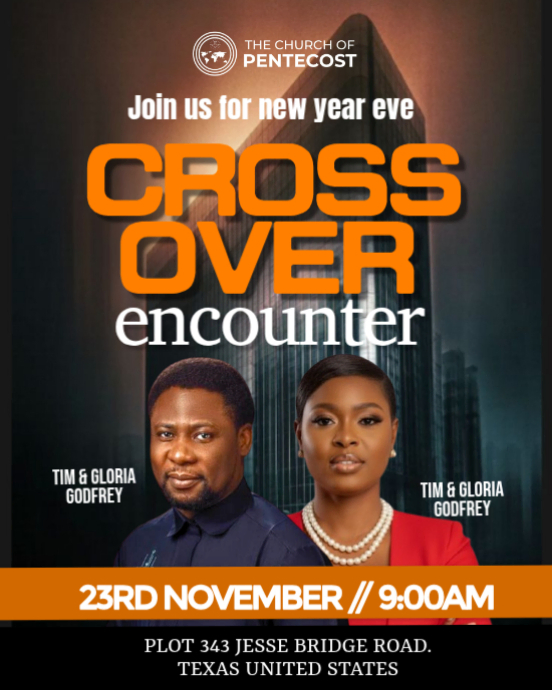 Black Professional Church Cross Over Instagram Portrait Template ...