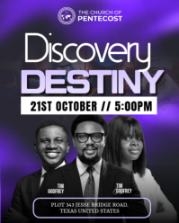 Black Professional Church Flyers Instagram Portrait Template | PosterMyWall