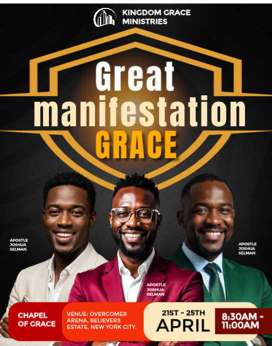 Plantilla de Black Professional Church Flyers Poster/wallboard ...