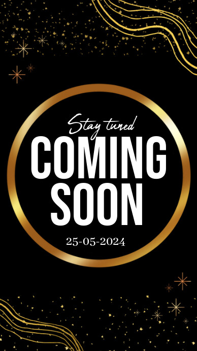 Black Professional Coming Soon Announcement Template | PosterMyWall