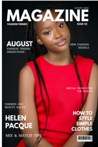 Brown Professional Magazine Cover Design Poster Template | PosterMyWall