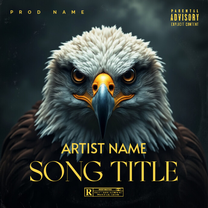 Copy of Black Professional Fly Album Cover | PosterMyWall