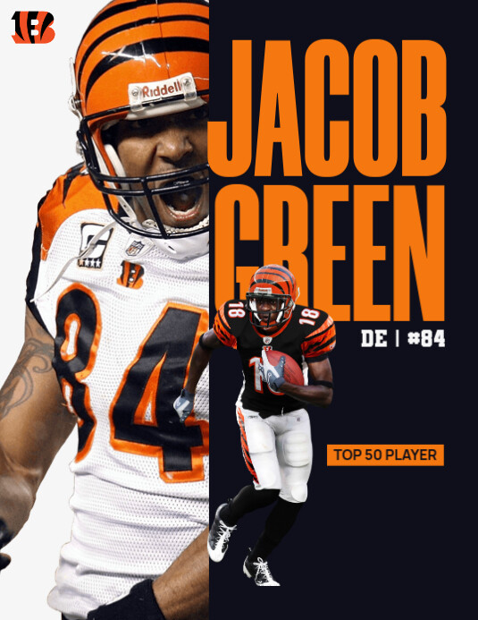 Copy of Black Professional Football Gameday Flyer (us Letter ...