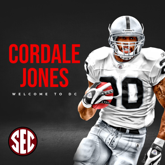 Plantilla de Black Professional Football Gameday Instagram Post ...