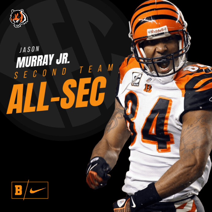 Copy of Black Professional Football Gameday Instagram Post | PosterMyWall