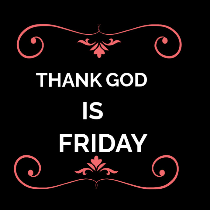 Black Professional Friday Template Instagram | PosterMyWall